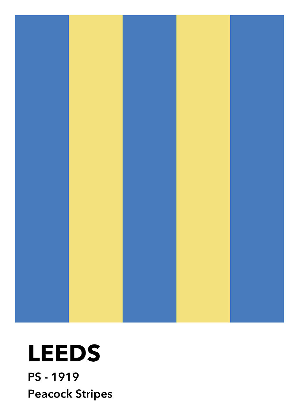 Leeds - Peacock Stripes - Illux.no